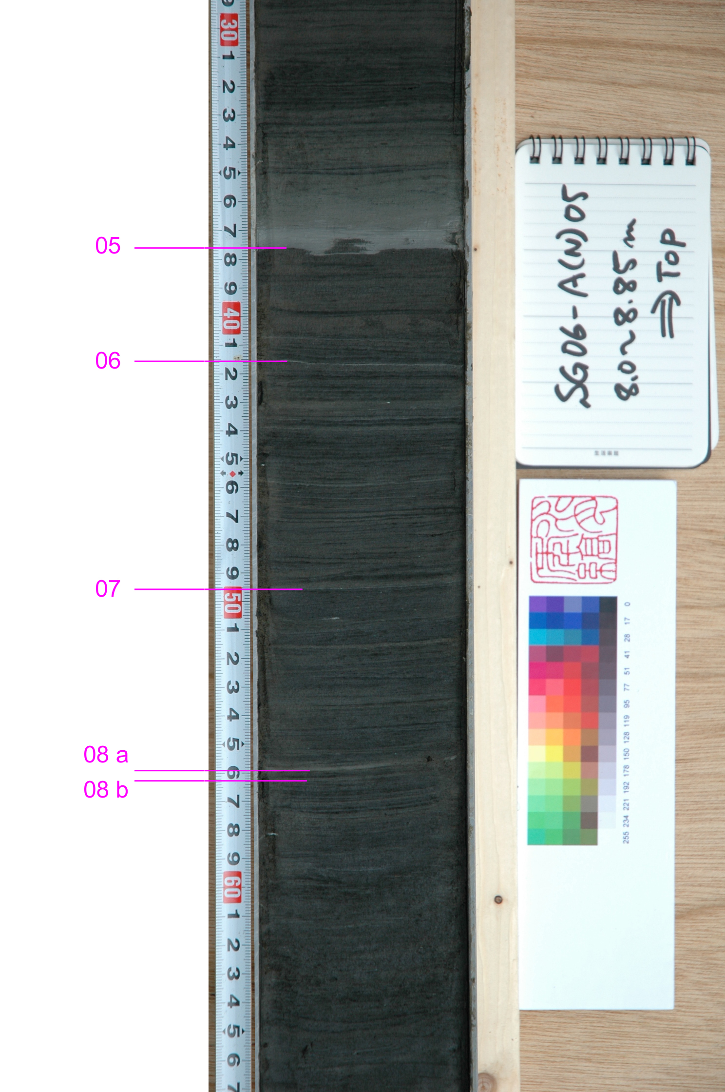 borehole gallery/Borehole A/A-05 (08.00-08.85 m)/A-05, 30-67 cm
